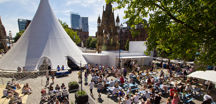 MIF2013: Festival Square opens for a special preview today - Manchester ...