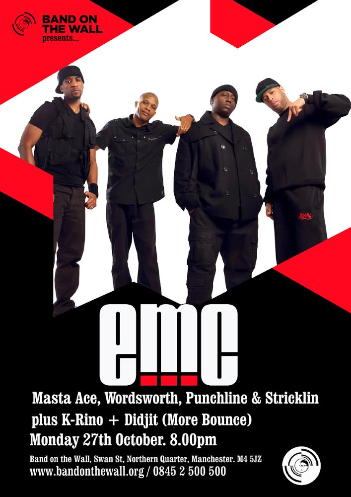 Win tickets to eMC at Band on the Wall on Monday - Manchester Wire