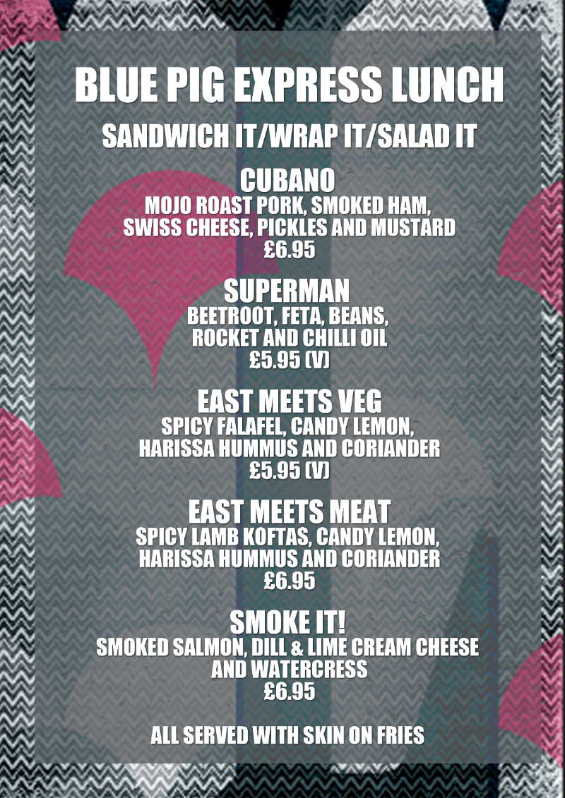 The Blue Pig gets a refurb - and new lunch menu with 50% off ...