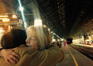 Free hugs: artist Lowri Evans dishes out love at Preston station ...