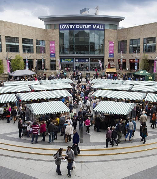 Waterside Food and Craft Market at Salford Quays' Lowry Outlet ...