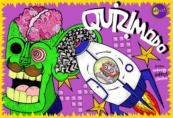 Comic pub quiz Quizimodo returns to Chorlton's Oddest Bar - Manchester Wire