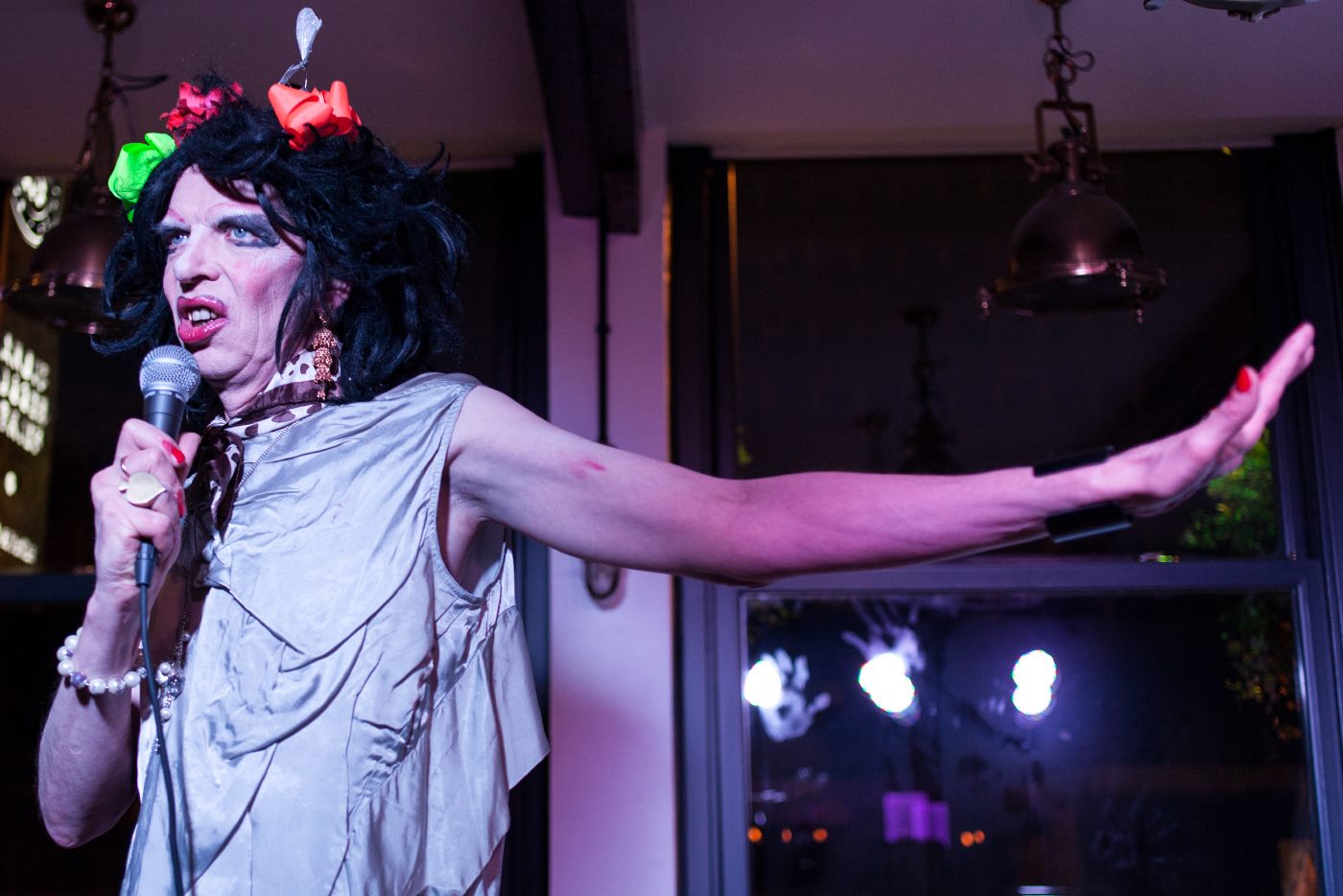 Simply divine: David Hoyle's new cabaret at Bandit, Mugger & Thief ...