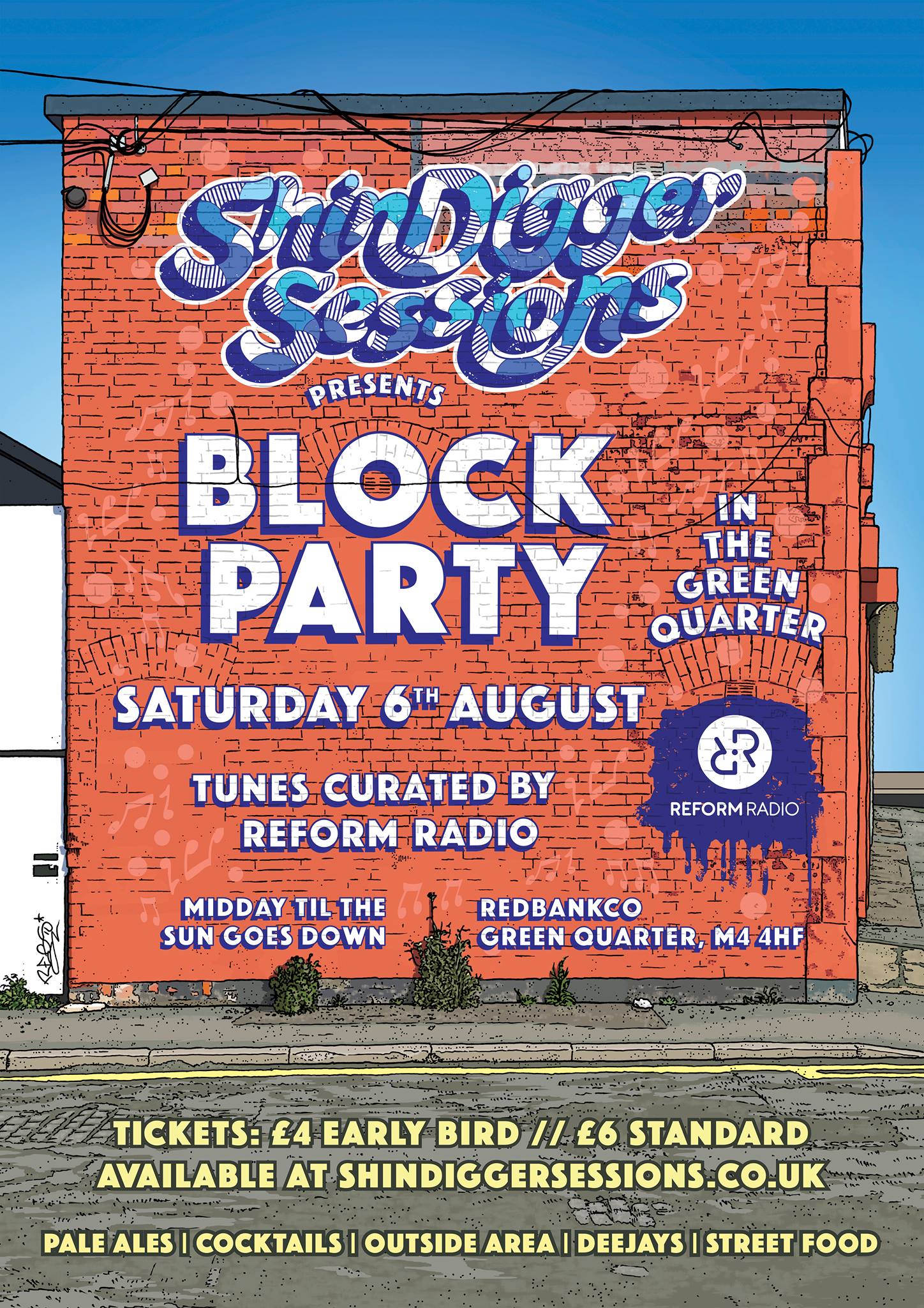 Shindigger Sessions: Manchester Green Quarter Block Party ft. music ...