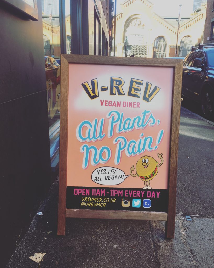 Manchester Food & Drink News ft. vegan diner V Rev on Edge Street ...