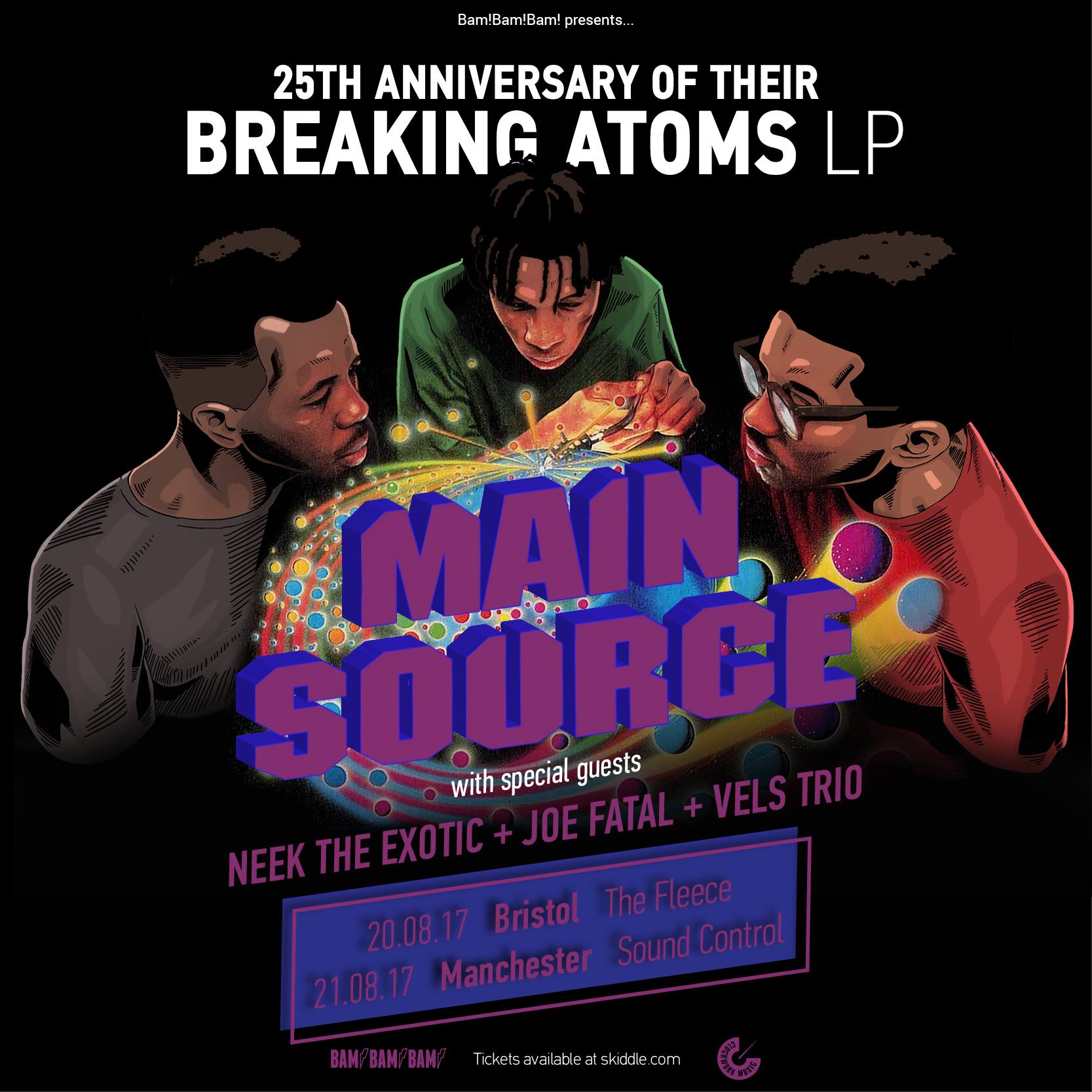 Book now: Golden age hip-hop from Main Source at Sound Control ...