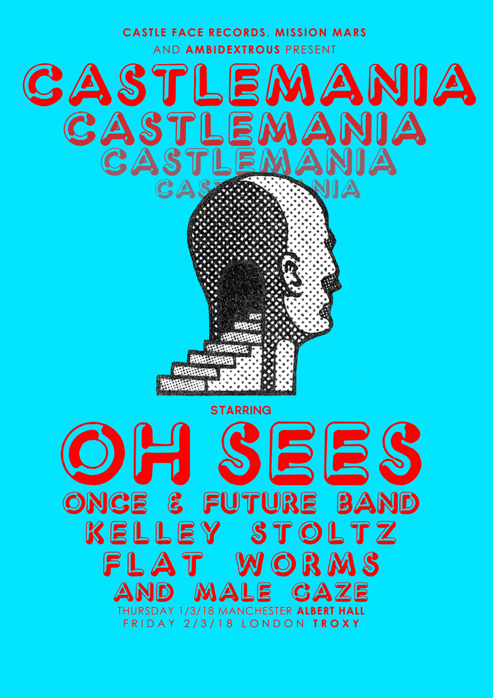 Book now: Castlemania at Albert Hall Ft. Oh Sees, Once & Future Band ...
