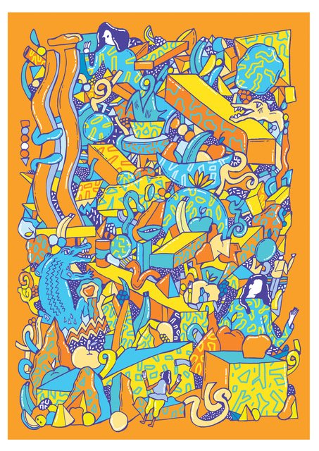 Ending soon: Adam Menzies' illustrations at Chorlton's Electrik bar ...