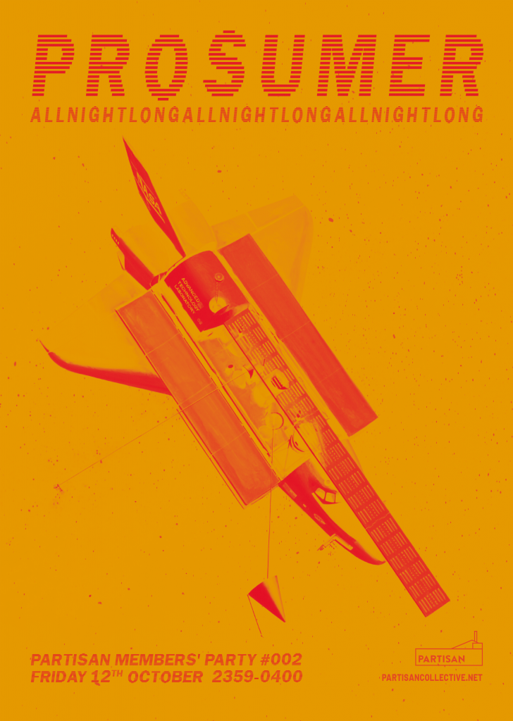 DJ Prosumer plays Partisan's Members' Party