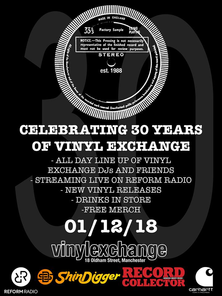Manchester Clubs of the week ft Vinyl Exchange, Jazzhop & Auntie Flo