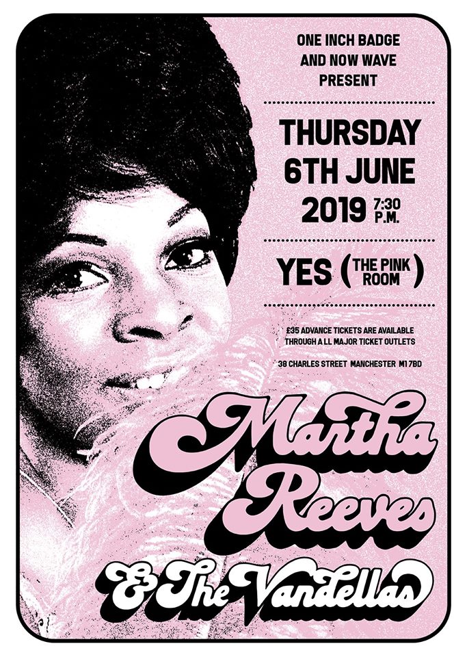 Book tickets: Motown legends Martha Reeves & The Vandellas to play YES ...