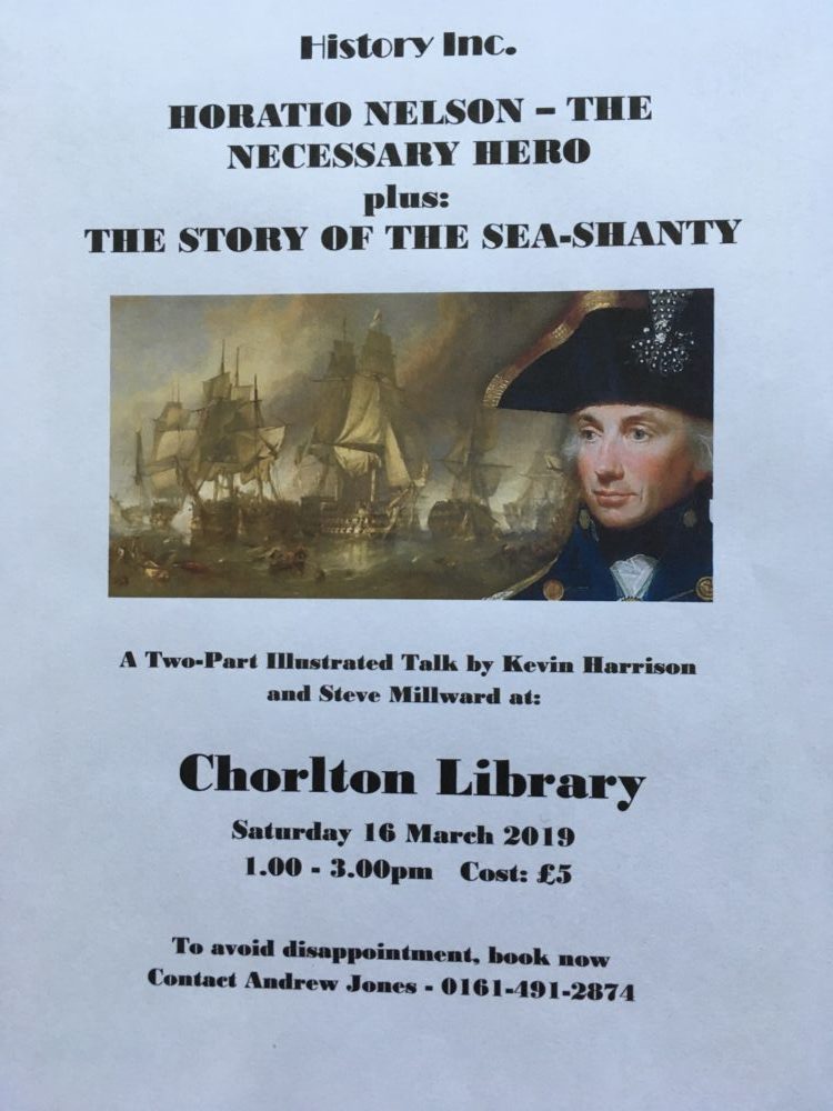 History for all: £5 Illustrated talks by History Inc. at Chorlton ...