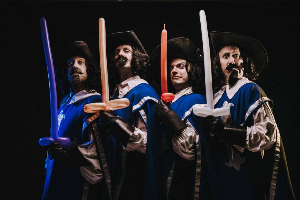 Comedy theatre: Le Navet Bete bring The Three Musketeers to The Lowry