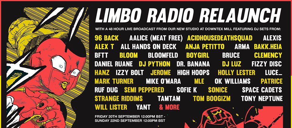 Limbo Radio to relaunch with epic 48-hour stream ft. Bruce, DJ Python ...