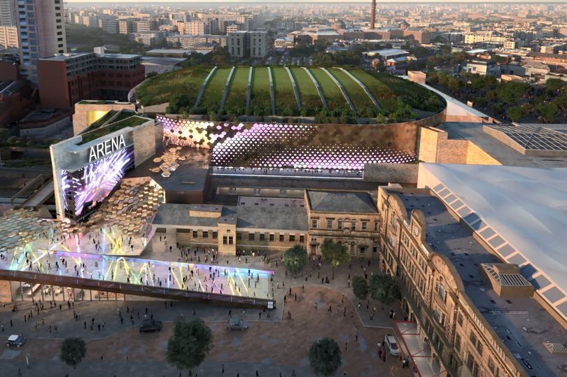 New music space: Plans released Manchester Arena's epic new ...