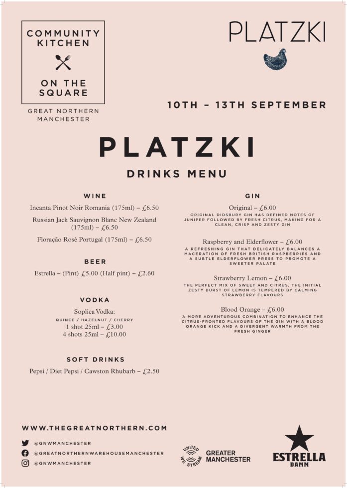 Community Kitchen: Sample a selection of Polish dishes at Platzki's pop ...