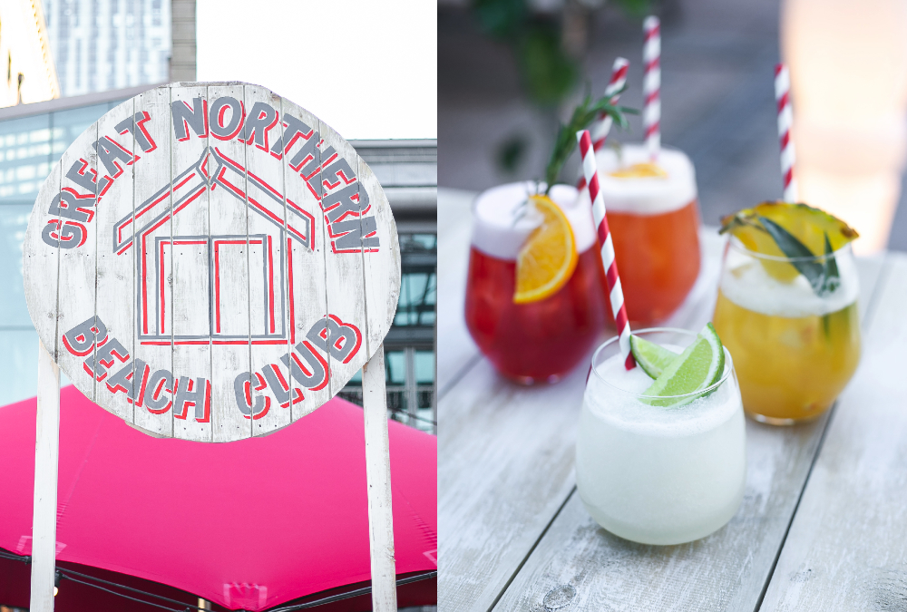 A Mediterranean-style beach bar has arrived in Manchester with summer ...