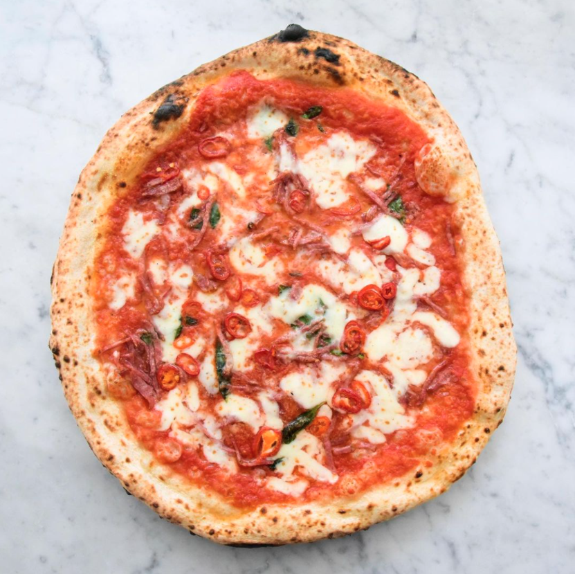 An iconic Naples-style pizzeria has opened its doors in Manchester