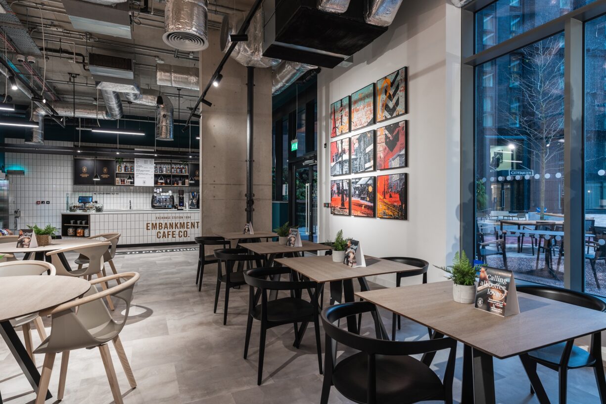 Cake and caffeine hits: Embankment Cafe arrives in Manchester