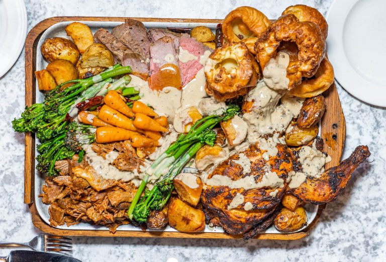 Sunday sharing platters: Roast dinner with a spicy twist at Zouk