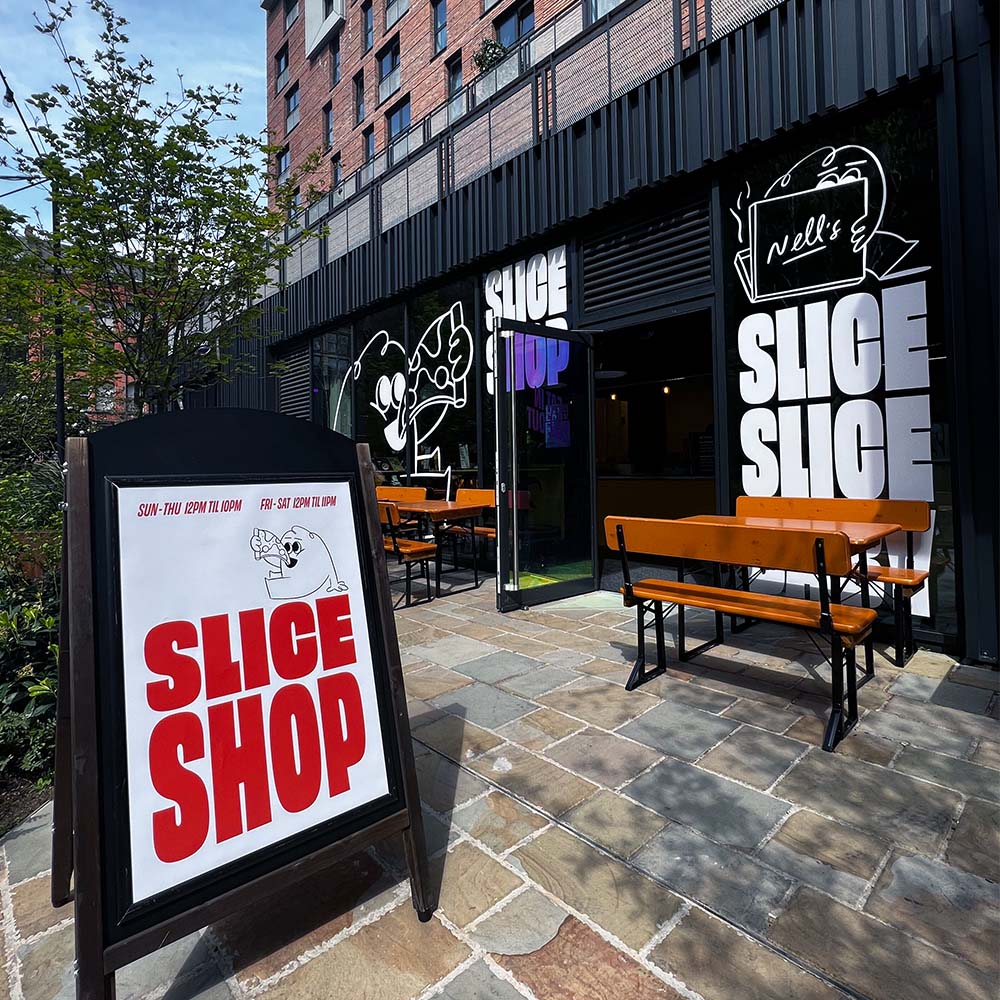 Free Pizza: Nell's is giving away 500 giant slices to celebrate its new spot at Kampus