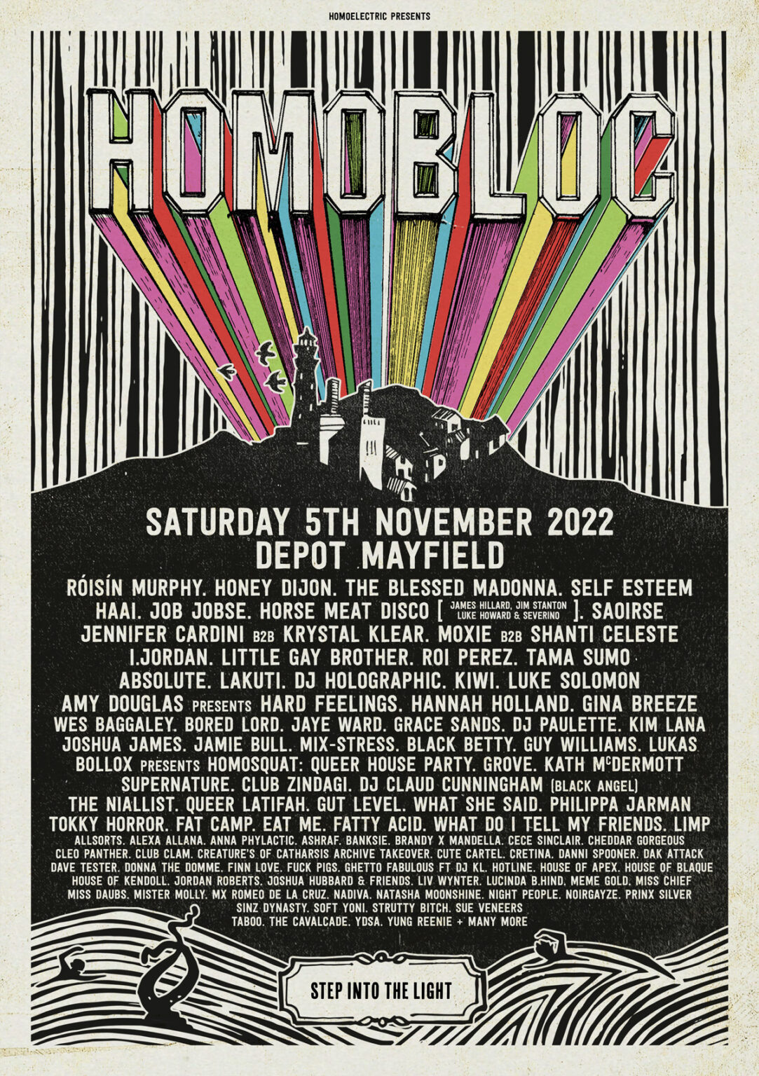 Homobloc reveals stacked lineup ahead of return to Depot Mayfield