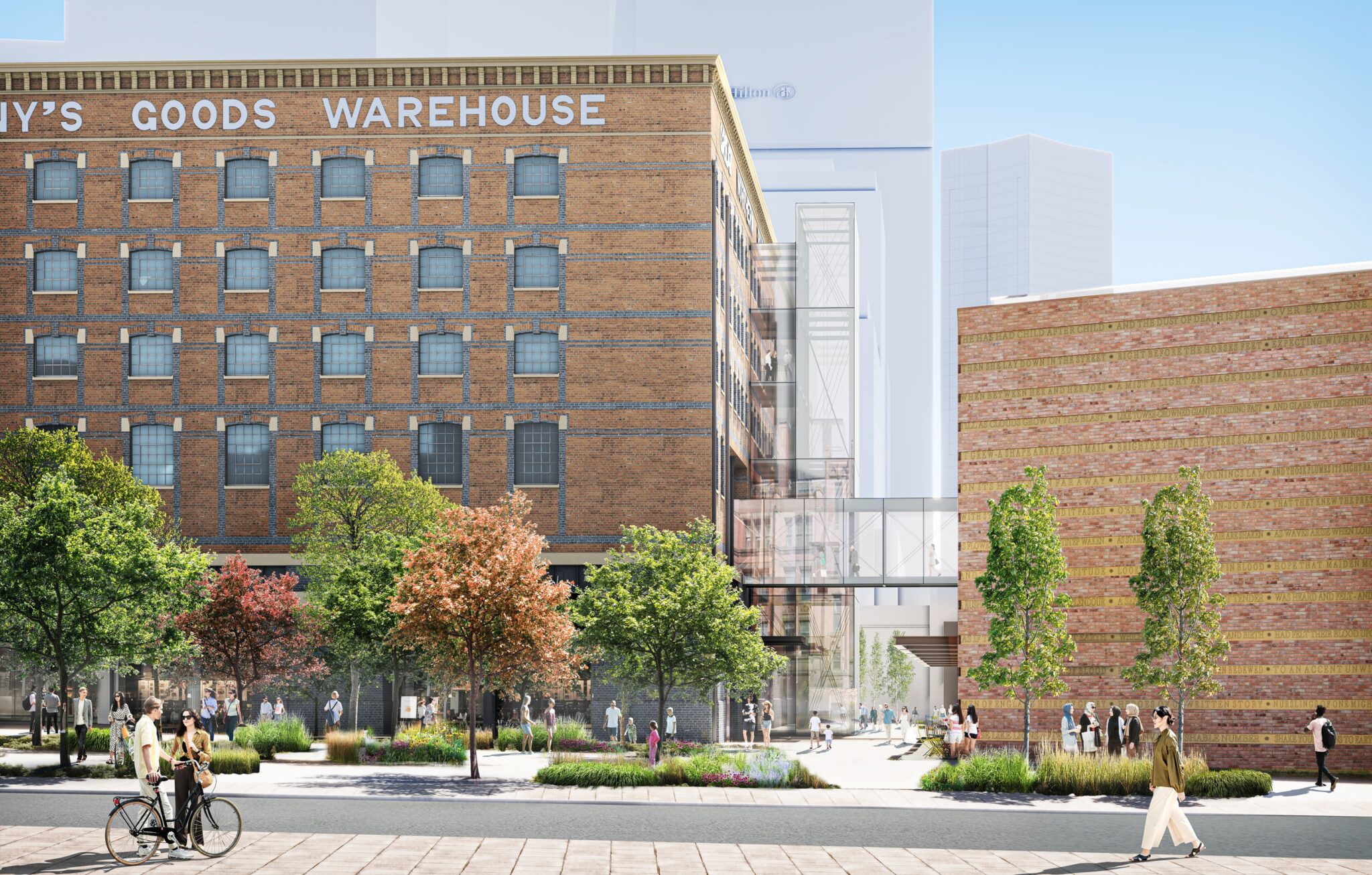 Green spaces and indie businesses: Plans for Great Northern Warehouse ...