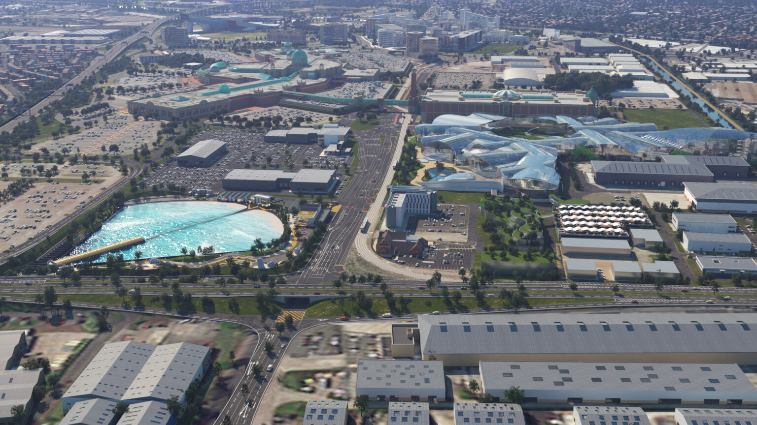 Work on Manchester's groundbreaking Therme wellbeing resort gets underway