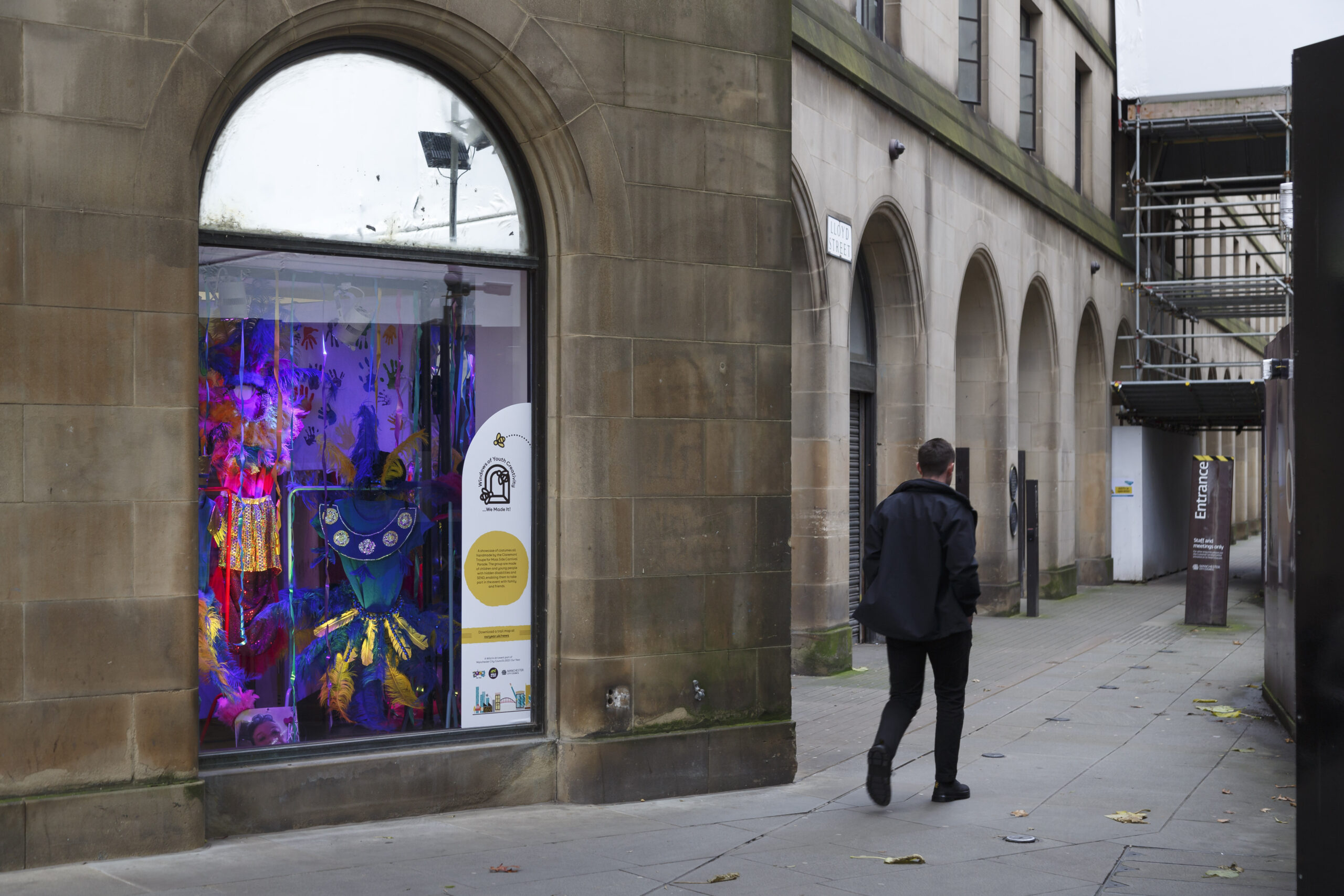 Manchester landmarks become makeshift exhibition spaces this month