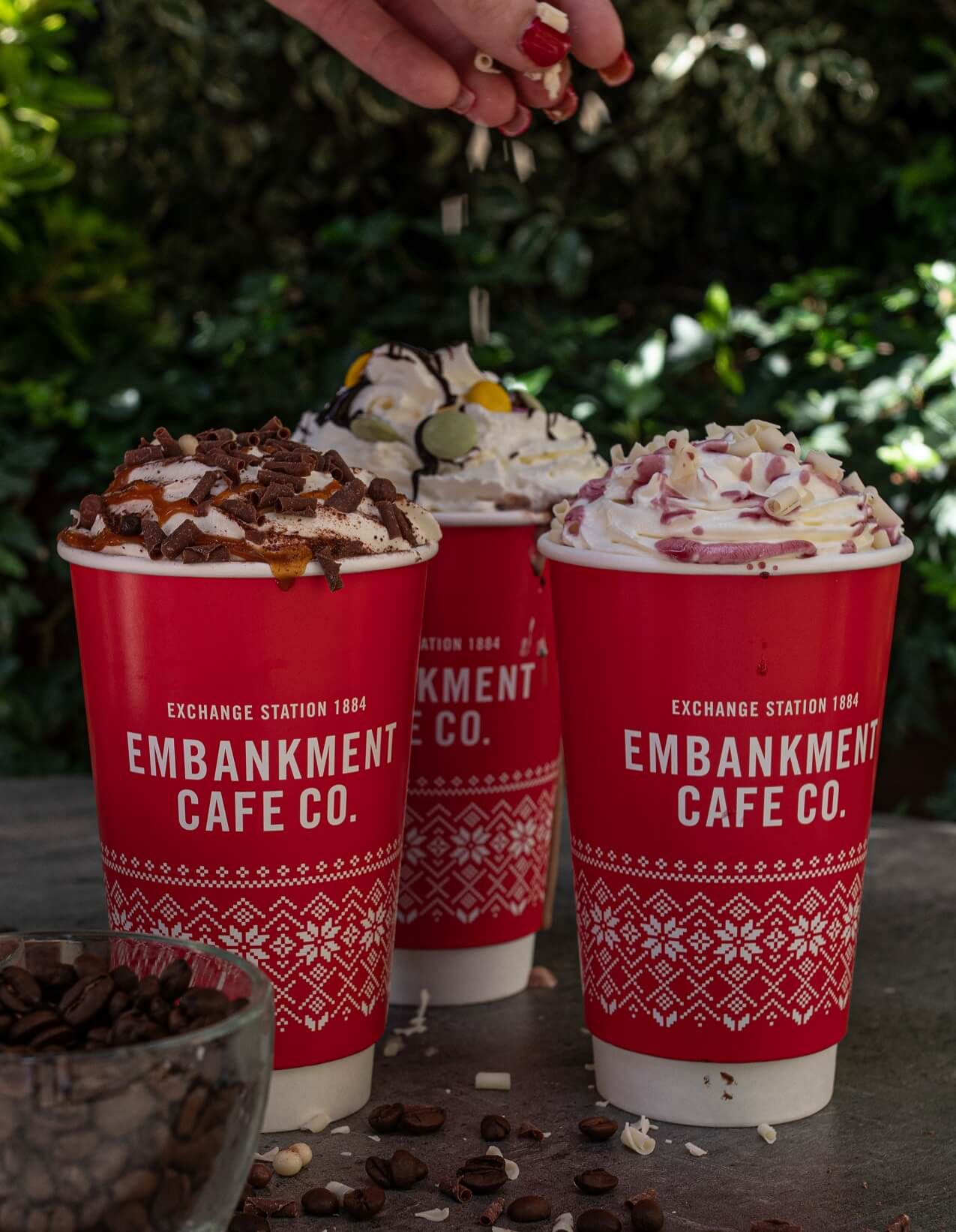 Build-Your-Own Christmas coffee and festive cocktails and Embankment ...