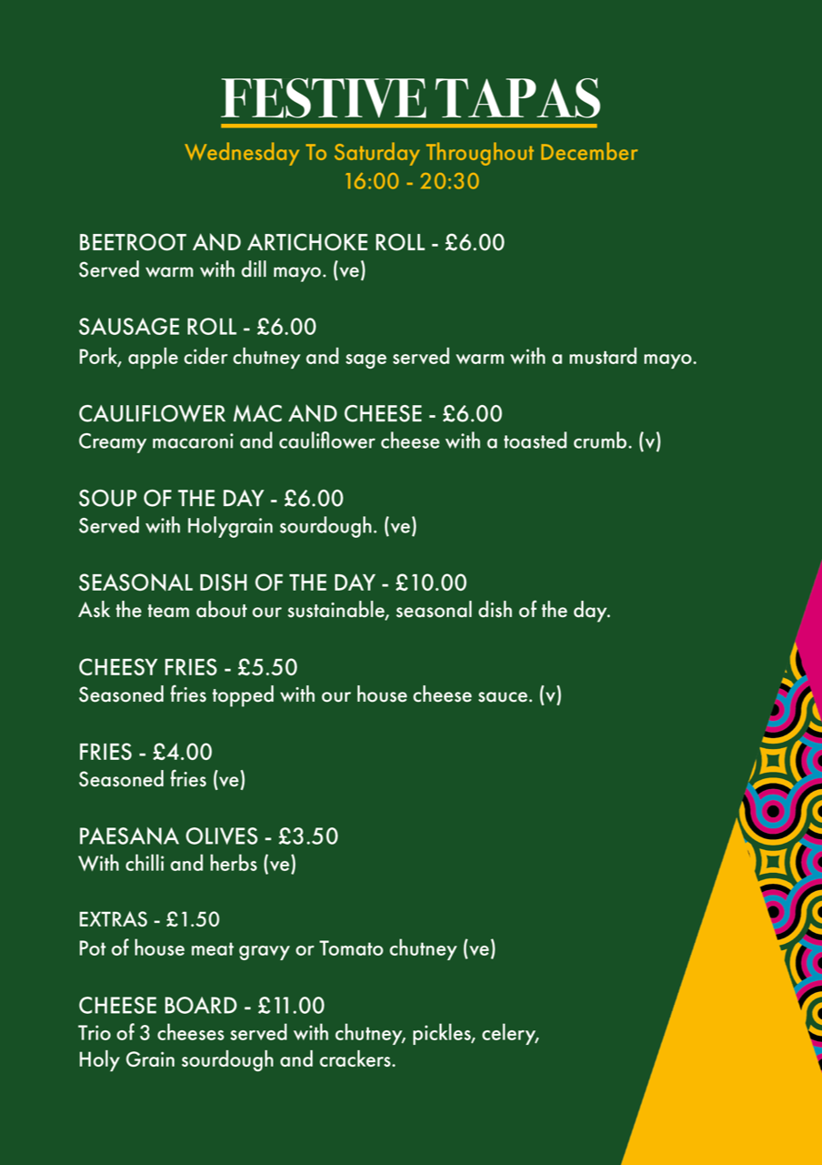 Festive tapas, Christmas carols and New Year roasts: Winter at Station ...