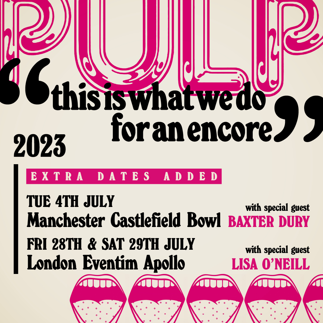 Pulp announce huge summer show at Castlefield Bowl