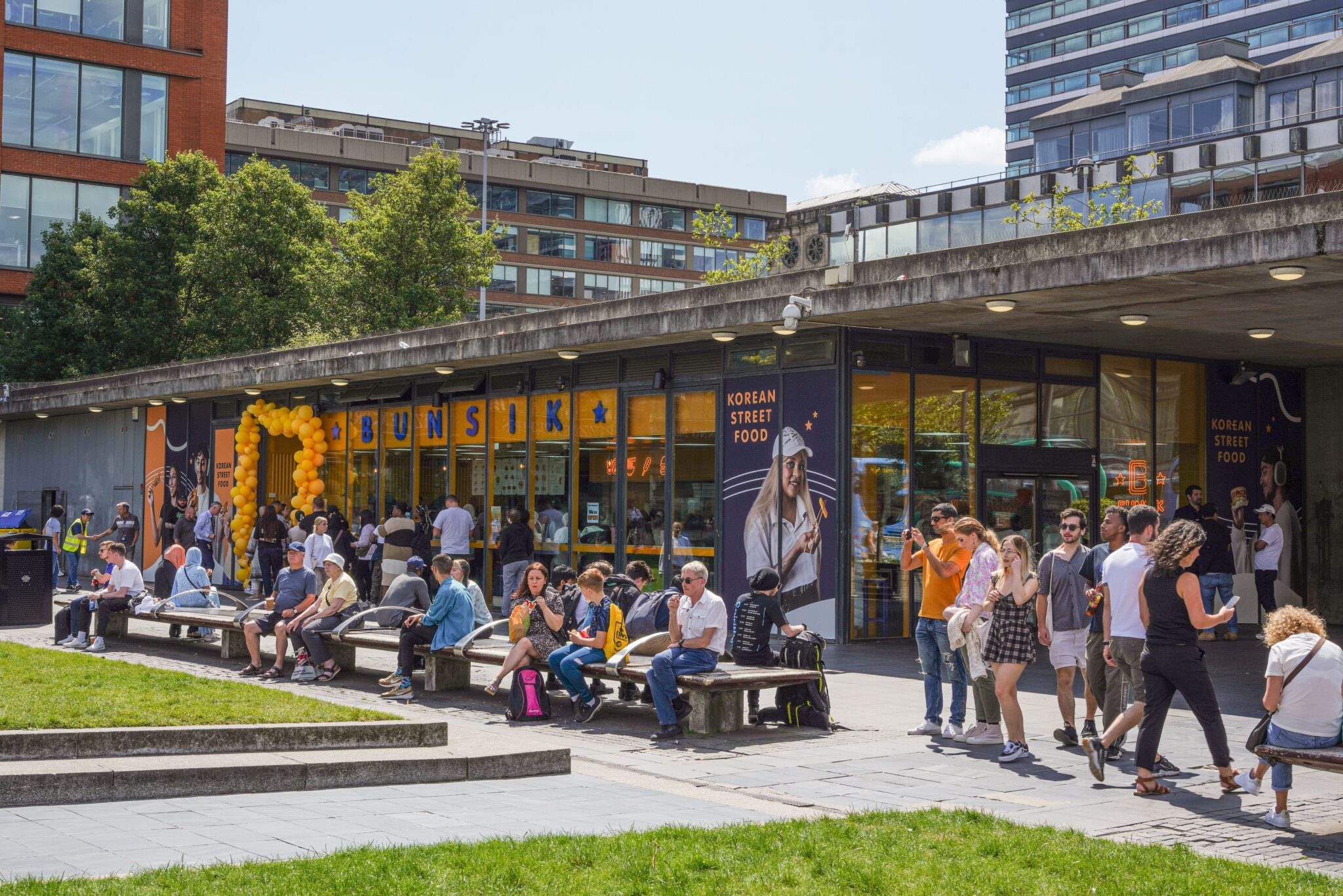 Korean street food sensation Bunsik opens in Piccadilly Gardens ...