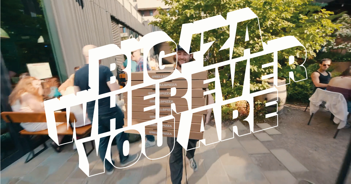 Nell's launches brand new Big 'Za delivery service