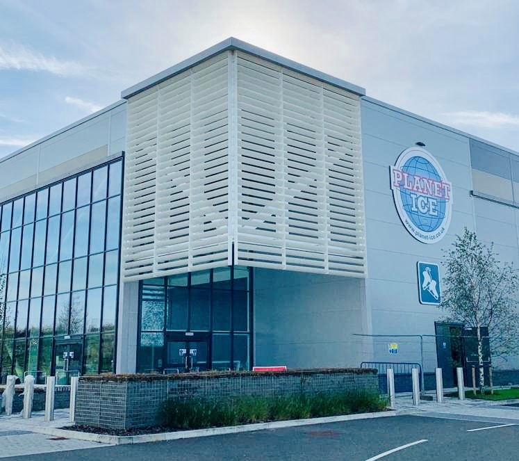 A huge new ice arena is set to open at TraffordCity