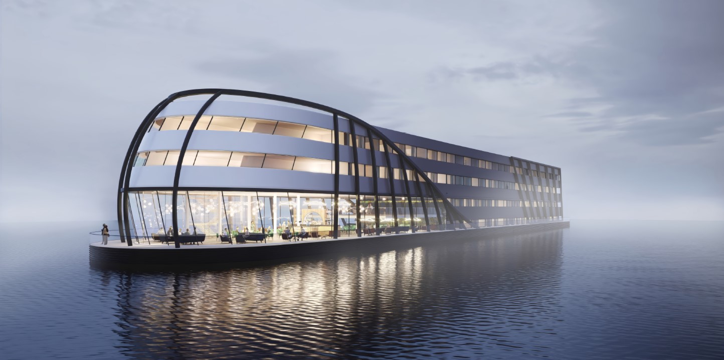 Plans unveiled for Salford Quays floating hotel