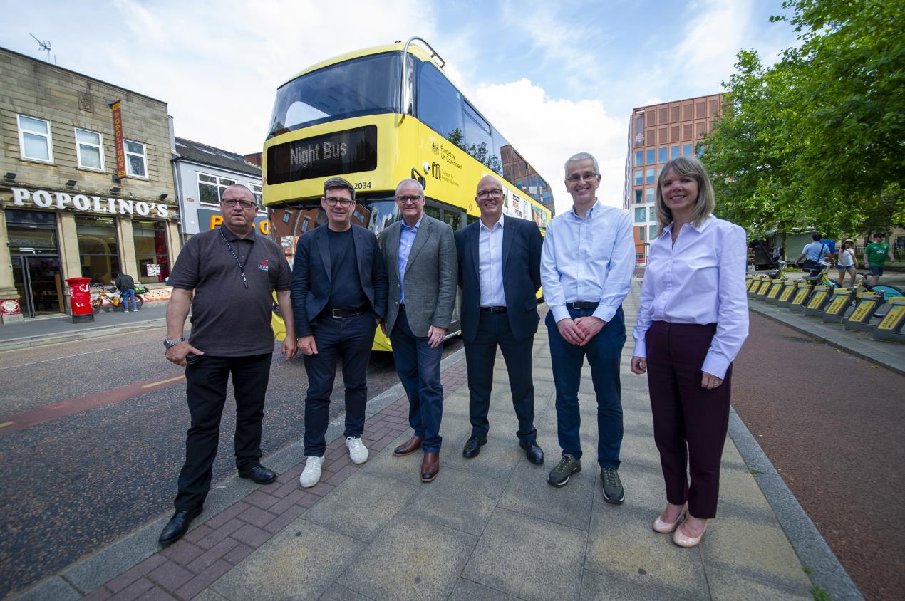 24-hour Manchester transport pilot to launch with new night bus services