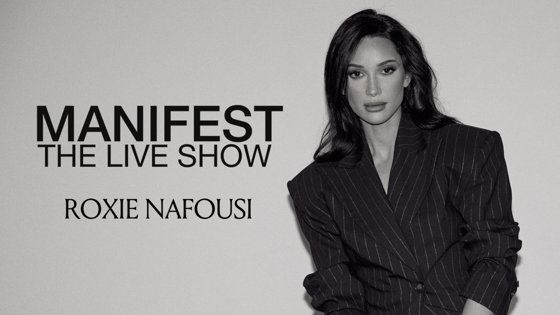 Roxie Nafousi 'The Queen of Manifesting' comes to the Albert Hall this ...