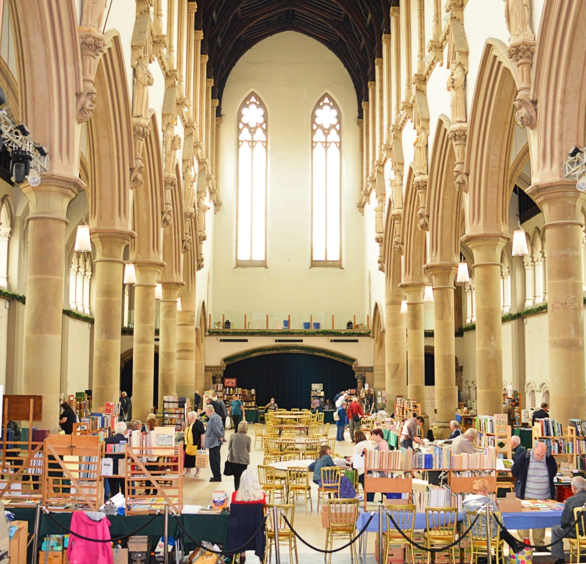 A huge book fair takes over Gorton Monastery this weekend