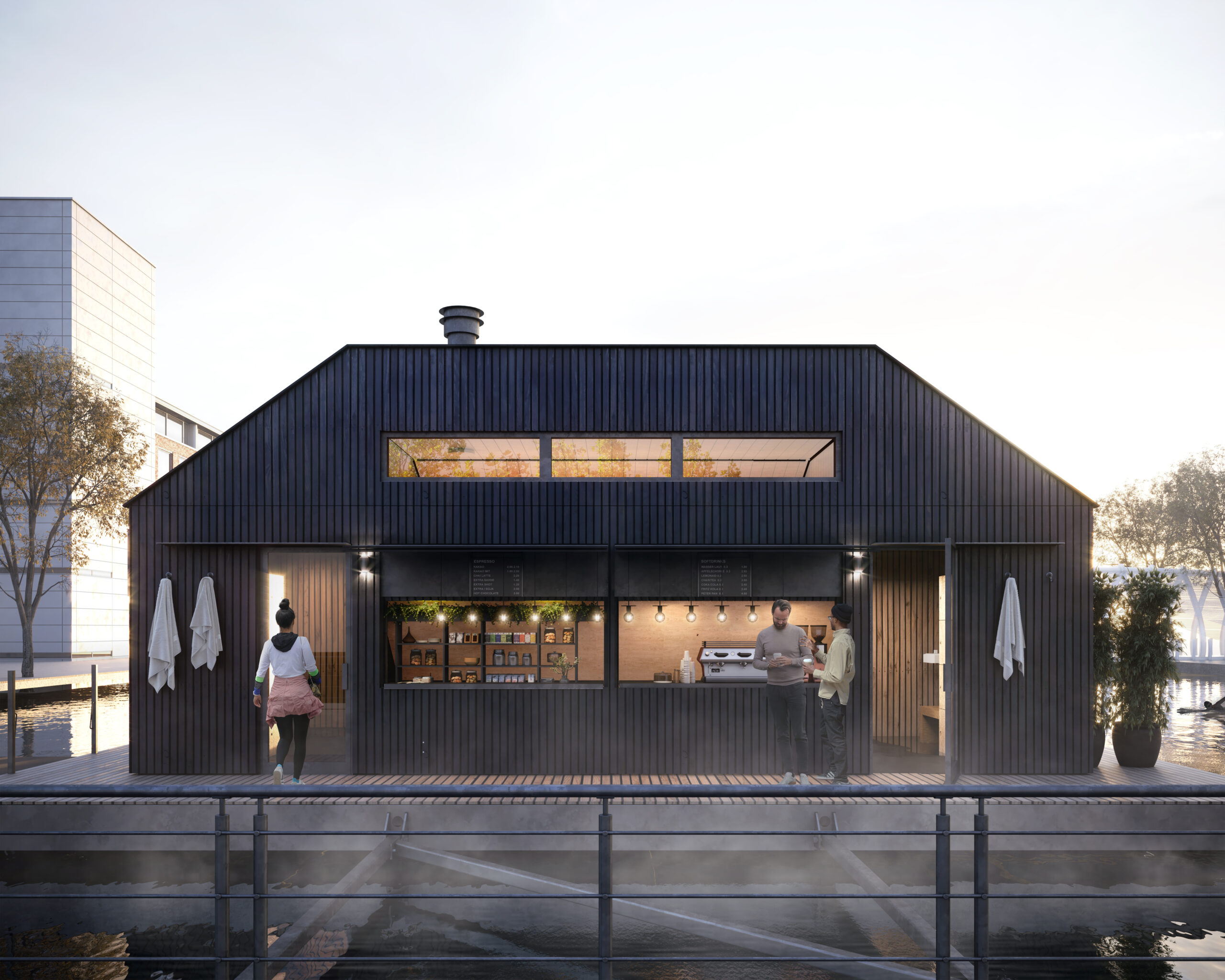 The UK's first public floating sauna has opened on Liverpool's Princess ...