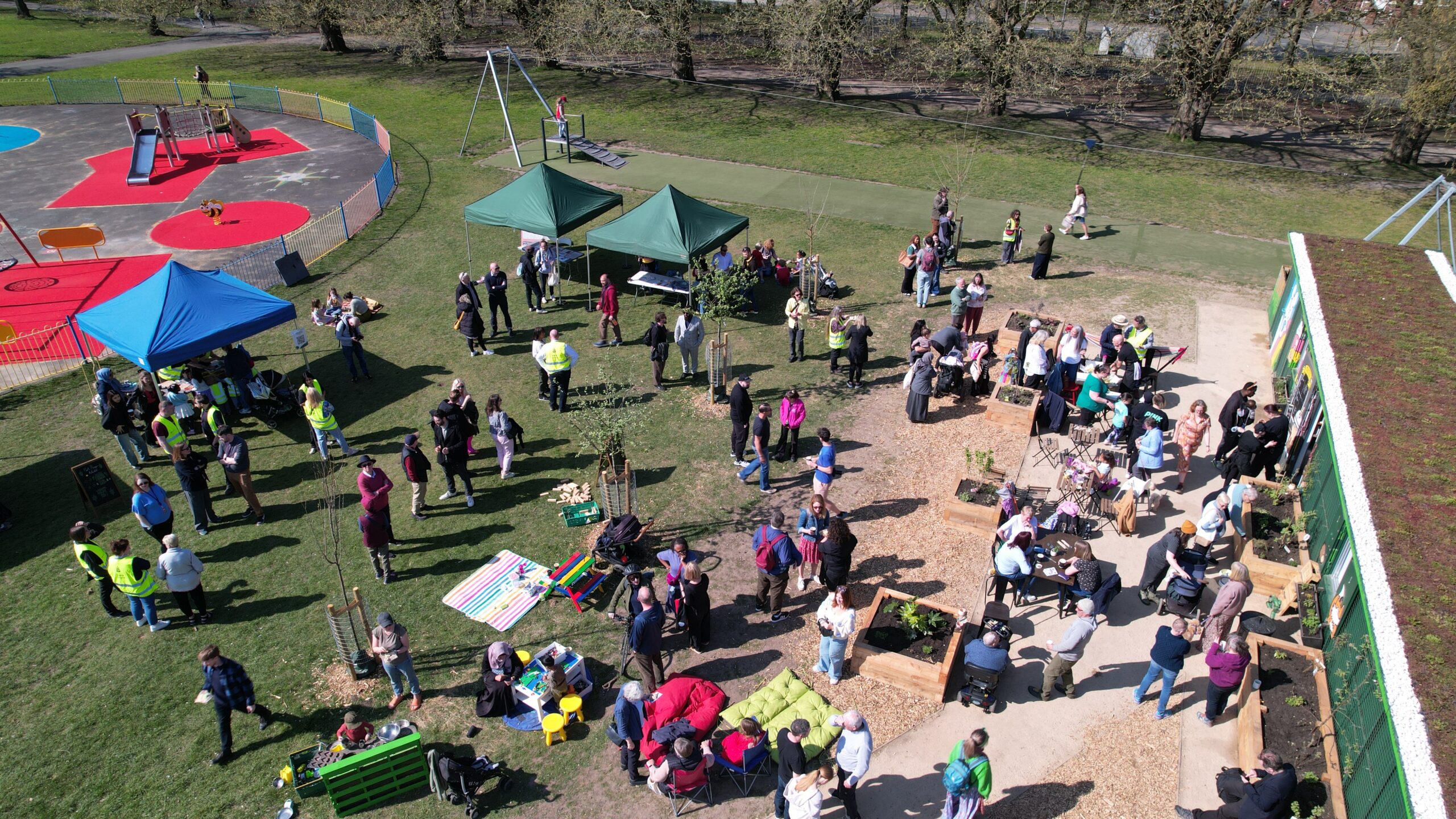 New 'eco-cafe' opens in popular south Manchester park