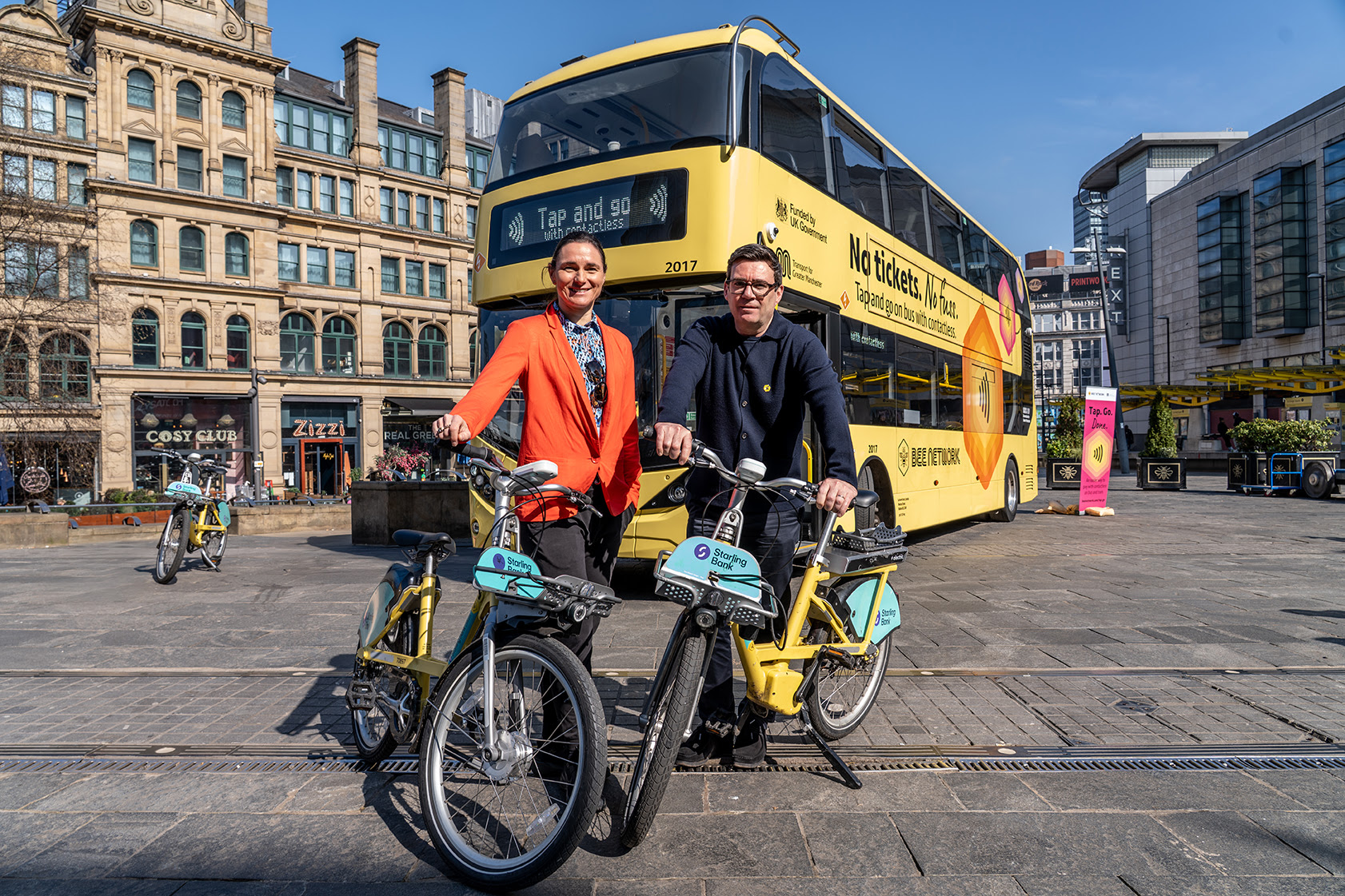 Mayor Andy Burnham signs pledge to deliver 'extensive walking, wheeling & cycling network'