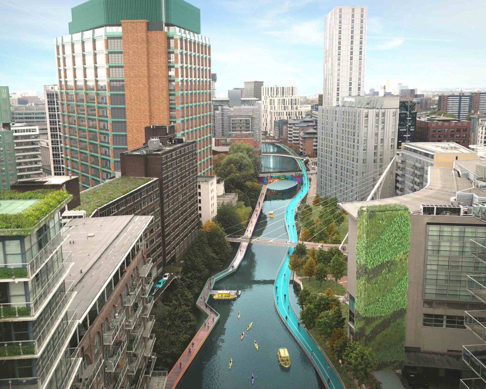 100-mile network to connect Manchester's green and blue spaces