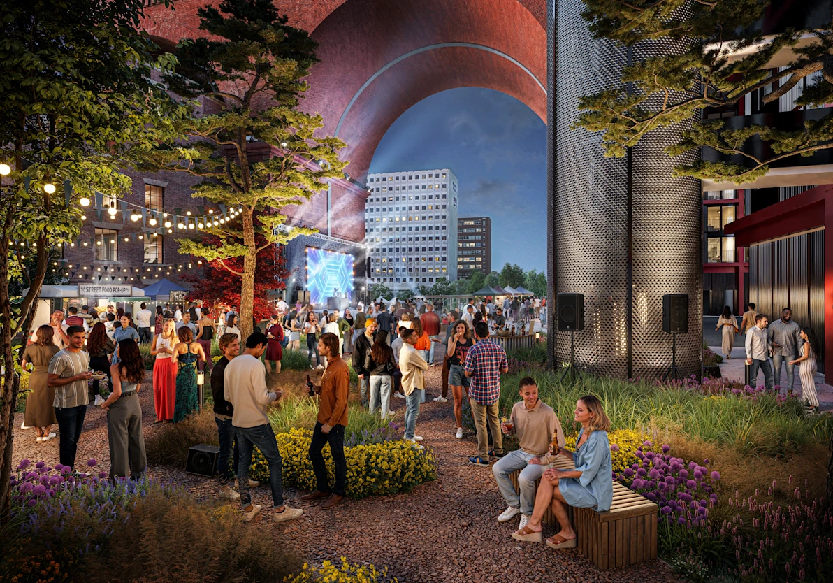 New images of Stockport's indie food & drink development Weir Mill revealed