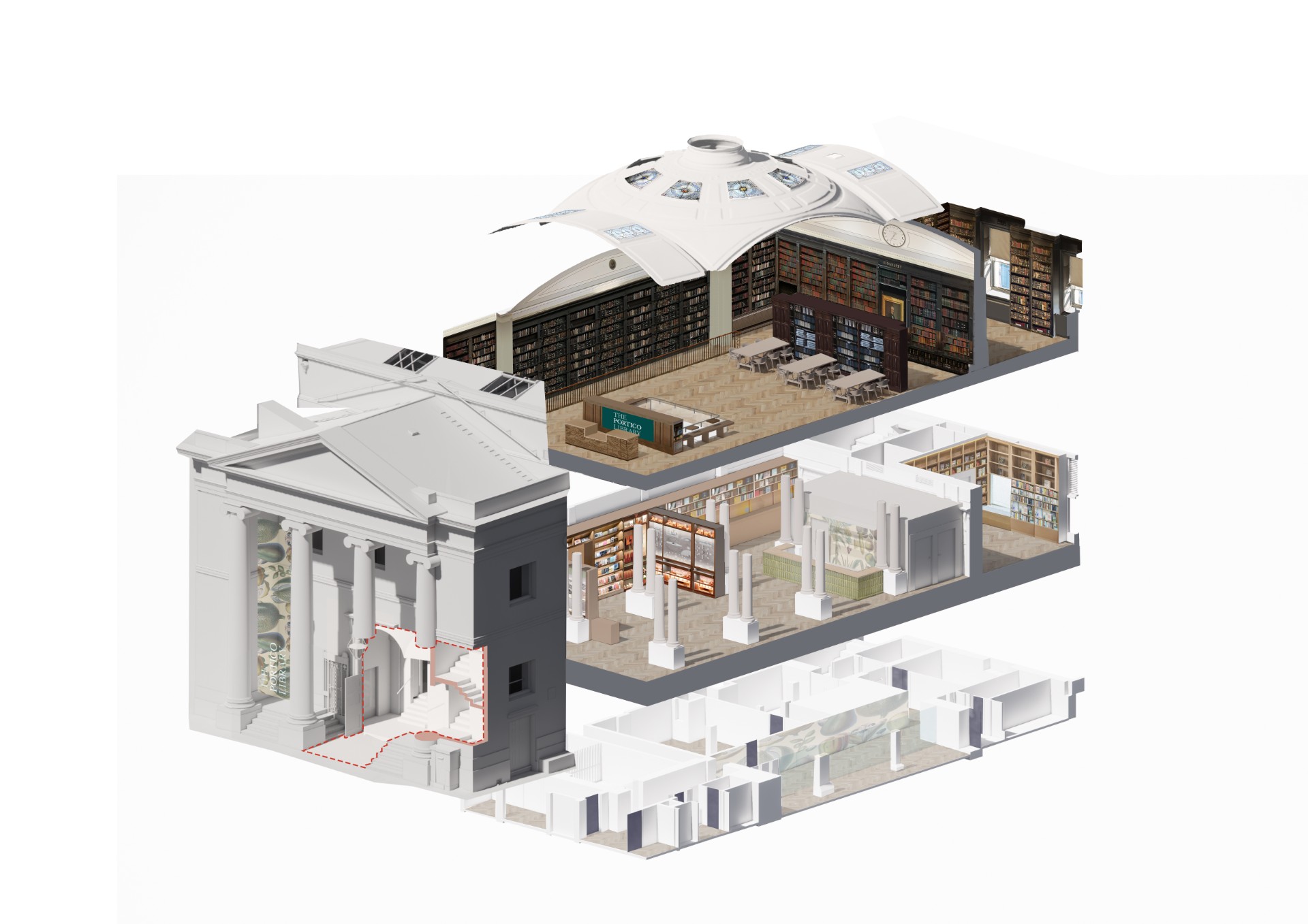 Portico gets green light for historic library expansion - Manchester Wire