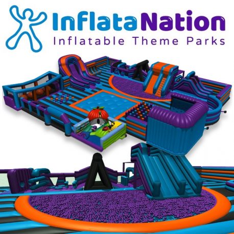Just opened: Inflata Nation the UK's first inflatable theme park in ...